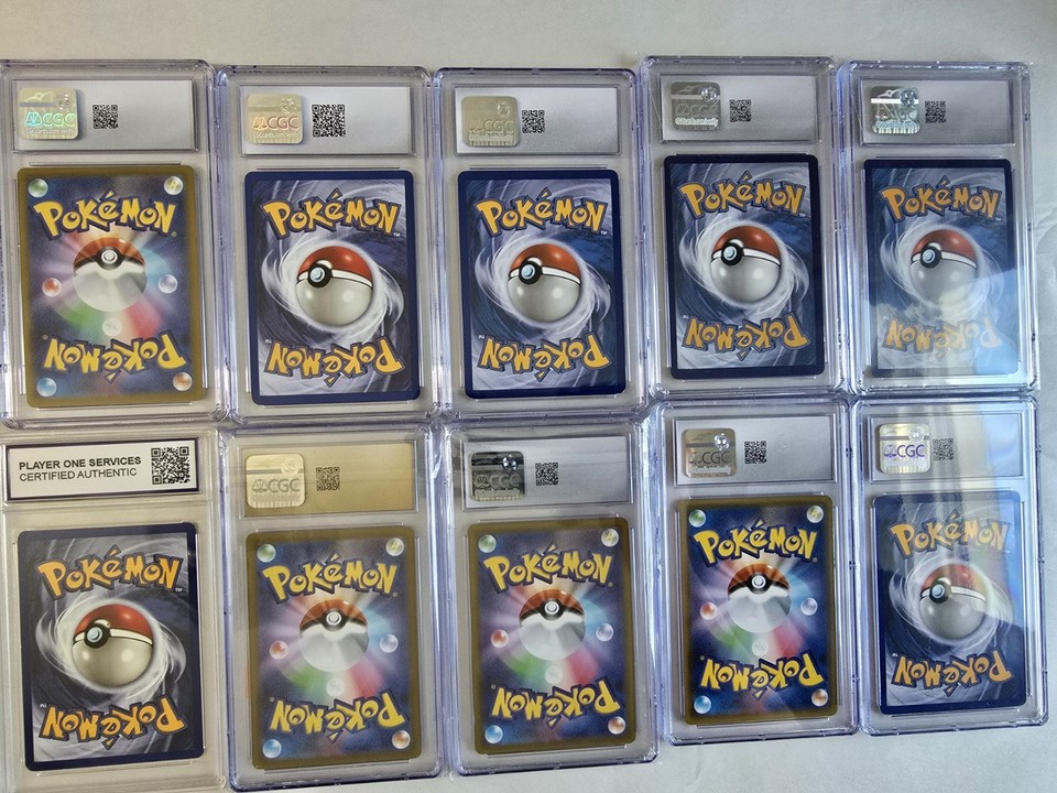 10 CGC Pokemon Slab Lot | eBay