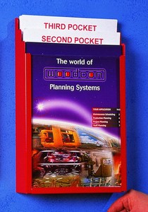 3 x A4 Portrait Vertical Metal Workshop Job Card Holder / Rack | eBay