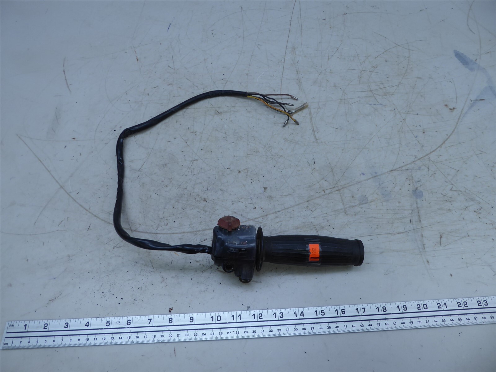 1974 Honda CB750 K4 SOHC H2054. throttle twist right hand controls ...