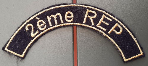 Insigne 2° REP patch LEGION ETRANGERE ORIGINAL TITRE DE BRAS Banane ...