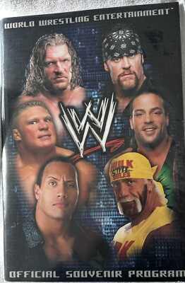 WWE: Smackdown Or Raw, Official Program; LN And Collector Sleeve. In ...