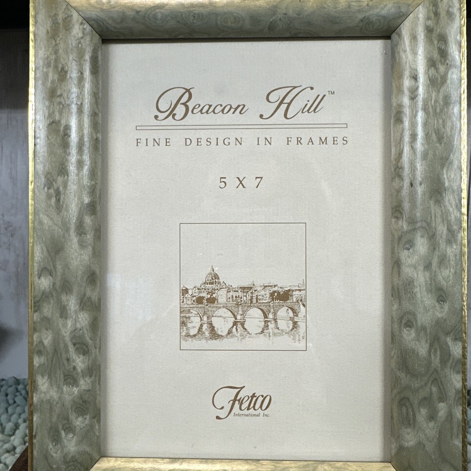 Fetco Picture Frame Beacon Hill Fine Design Exotic Wood Frame 5"x7" | eBay