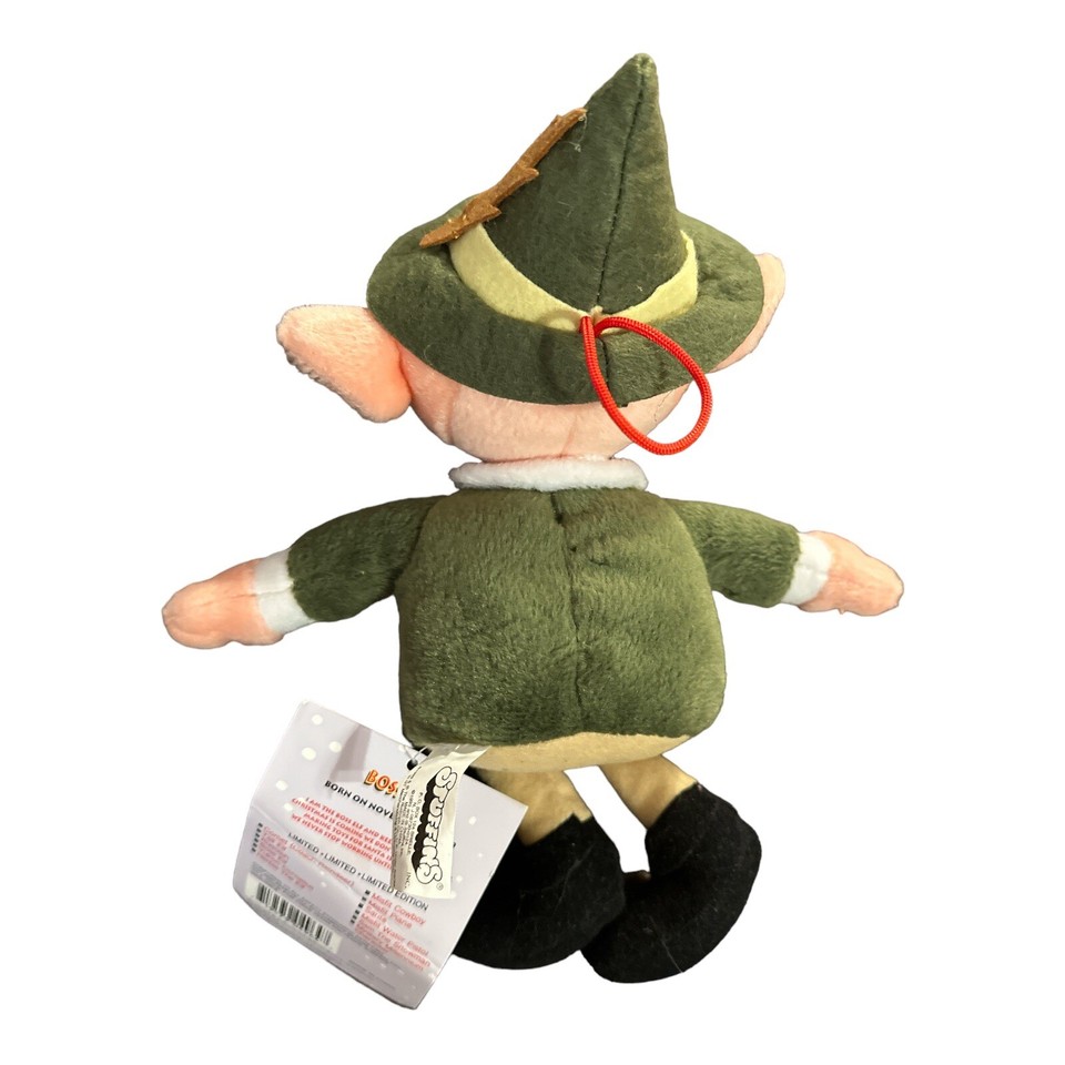 1999 CVS Misfit Boss Elf Plush Ornament Rudolph Red Nosed Reindeer ...