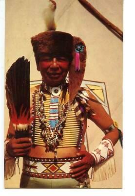 Native American Indian Leader Brave Scout-Otoe Missourian Tribe-Vintage ...