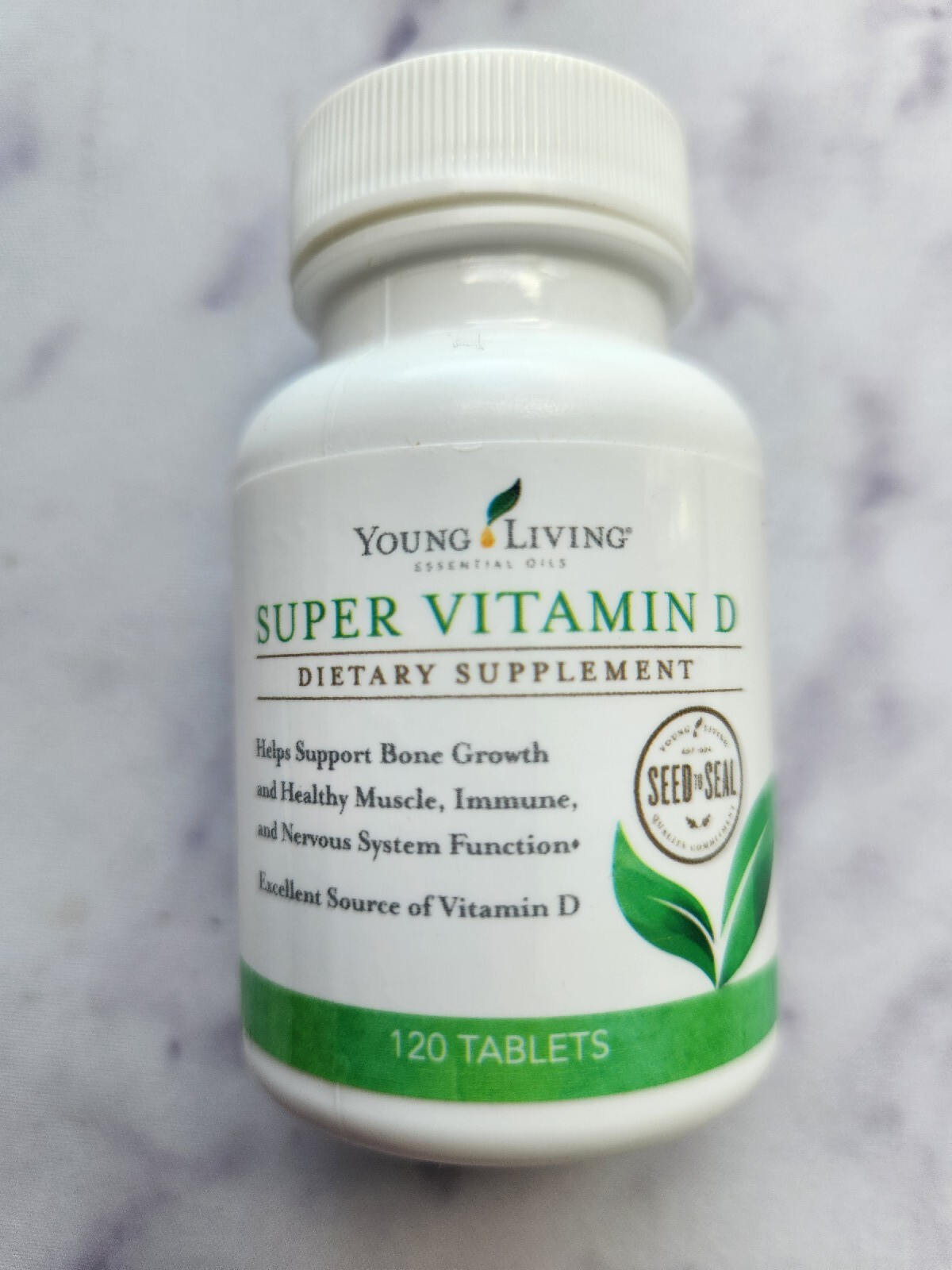 Young Living Super Vitamin D Essential Oil Dietary Supplement 120 ...