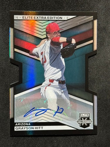 2023 Panini Elite Extra Edition Auto Die-Cut Grayson Hitt 158/399 | eBay