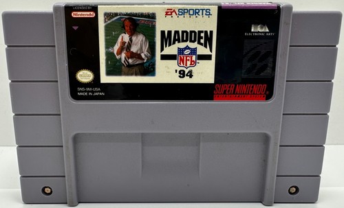 Madden NFL 94 - Super Nintendo (SNES) - Tested | eBay
