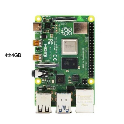 For Raspberry Pi 4 Development Board Motherboard 1.5GHz 4GB SDRAM 64 ...