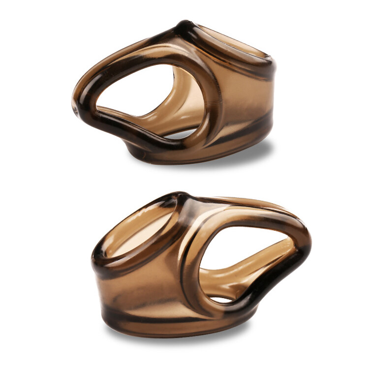 Soft Stretchy Penis Cock Ball Ring Stretcher Male Erection Enhancer Sex ...