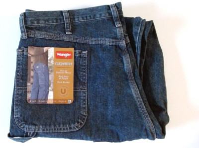 Mens Wrangler carpenter jeans size new 38x34 | eBay