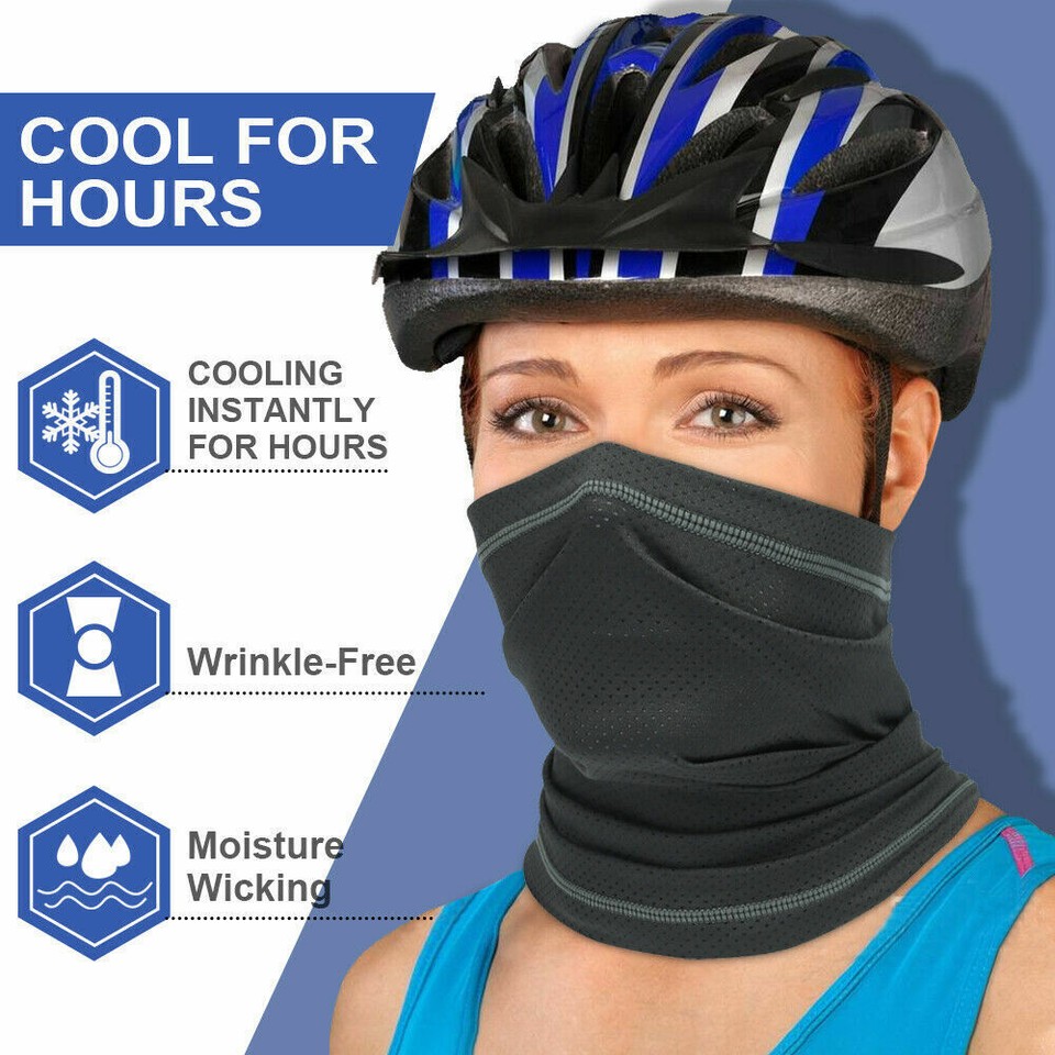 Bandana Face Masks Cover Balaclava Scarf Neck Gaiter Head Band Reusable ...