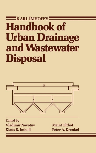 Karl Imhoff's Handbook of Urban Drainage And Wastewater Disposal von ...