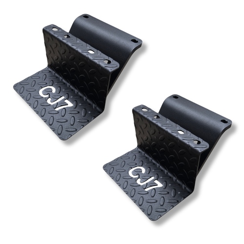 CJ5 Side Steps Compatible with Jeep © CJ Vehicles (Pair) - CJ7 Cutout ...