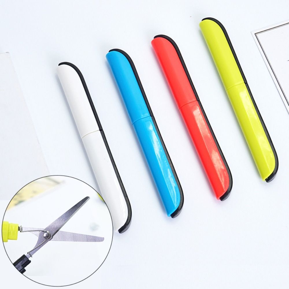 Folding Design Pen Shape Scissor Handwork Art Tools Paper Cutting Tool ...