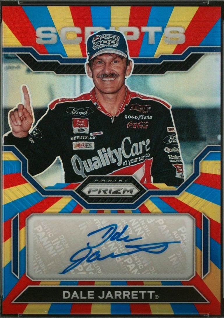 2023 Panini Prizm - Scripts Dale Jarrett #S-DJR Rainbow Prizm /24 (AU ...