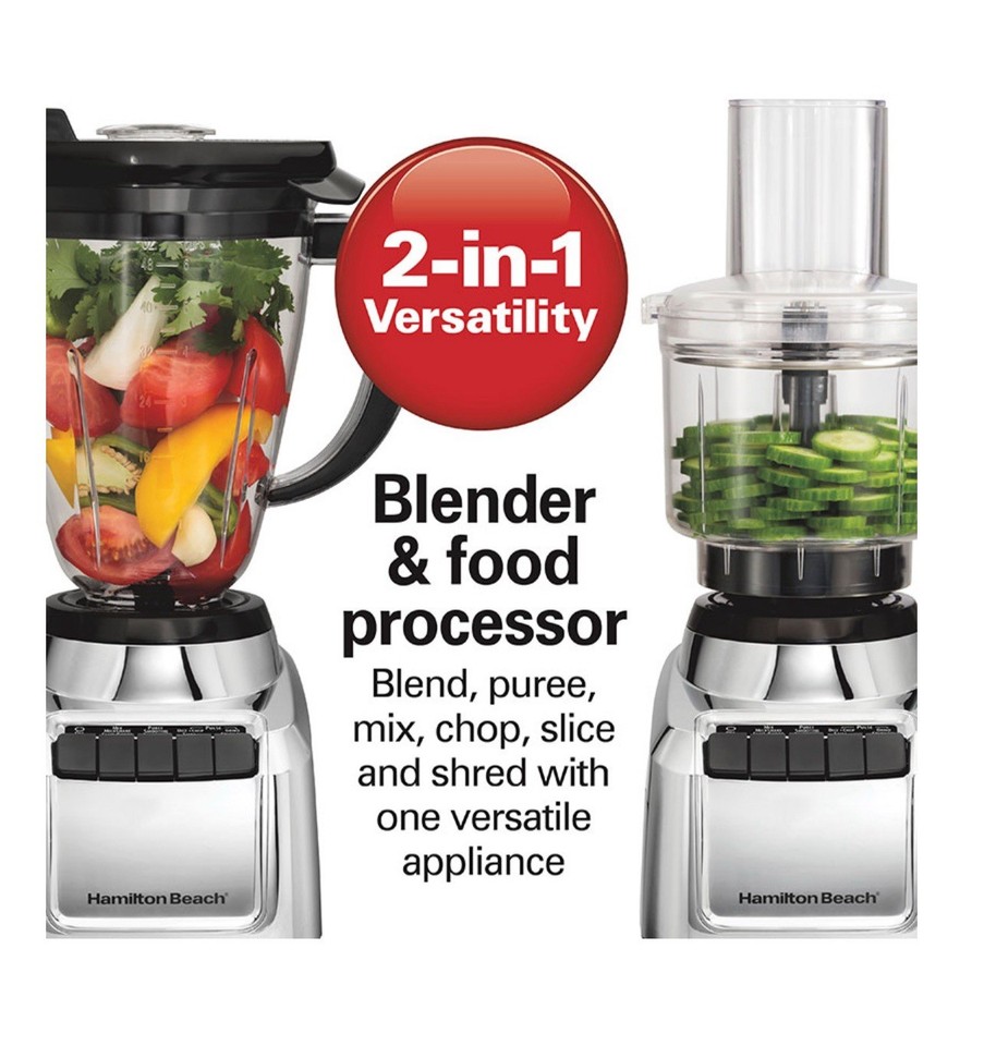 Hamilton Beach MultiBlend Kitchen System with Blender & Food Processor ...