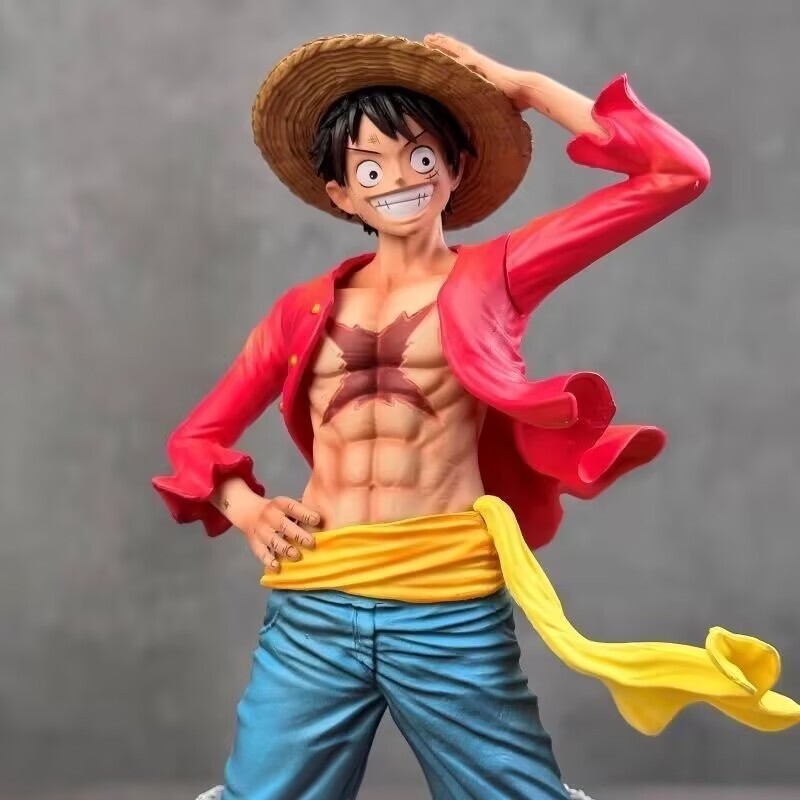 ONE PIECE Monkey D. Luffy Figure Painted 24cm | eBay