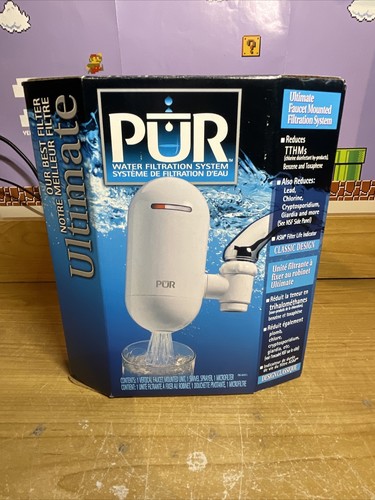 Pur Ultimate Water Filtration System New Open Box Faucet Mounted | eBay