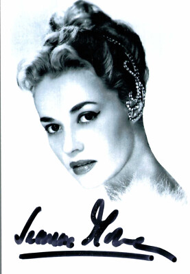 Jeanne Moreau Original Signature On Fotoprint Card 10x15 - No. 820 I | eBay