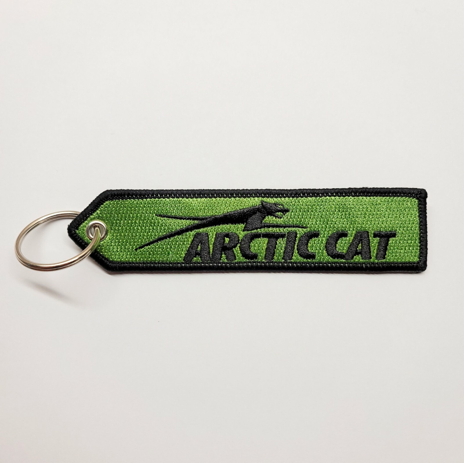 Arctic Cat Keychain Snowmobile Fabric Logo Keychain Outdoor Keychain | eBay