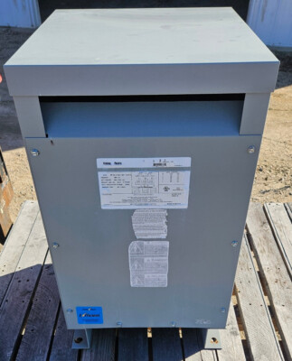 Federal Pacific T48LH2D-15 KVA 480 Delta 240/120 Delta Transformer | eBay