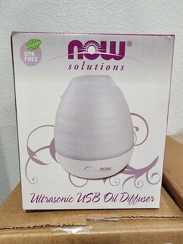 Now Foods Solutions Ultrasonic USB Mobile Essential Oil Diffuser BPA ...