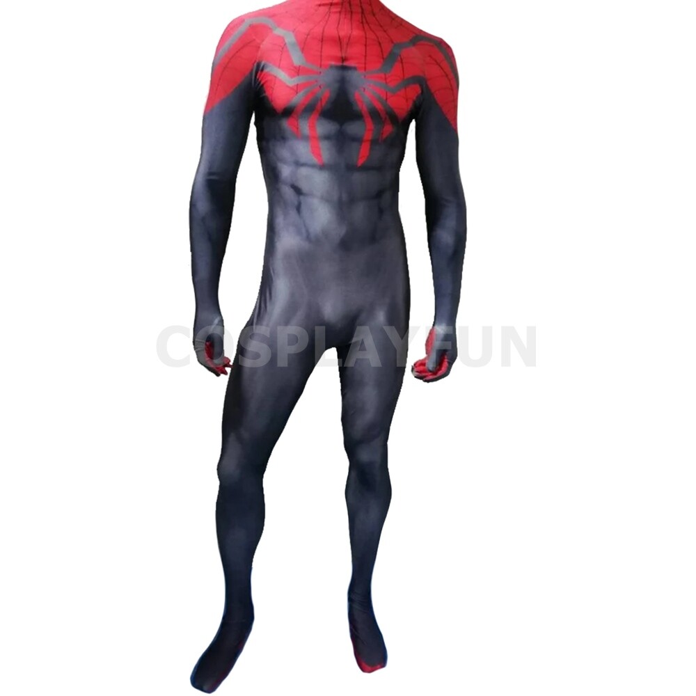 Superior Spider Man Cosplay Costume Otto Octavius Suit Bodysuit For ...