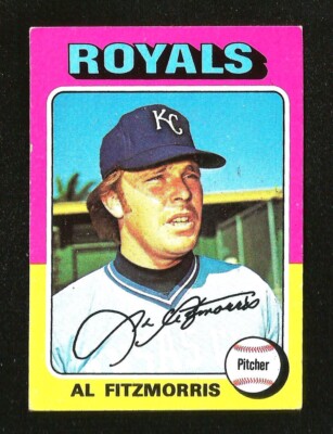 1975 Topps SET BREAK #24 AL FITZMORRIS KANSAS CITY ROYALS (SB1) | eBay
