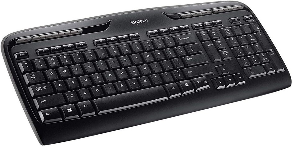 Logitech MK320 Wireless Desktop Keyboard and M220 Mouse Combo Receiver ...
