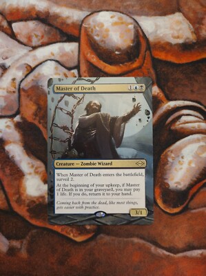 Magic the Gathering Master of Death Hand Painted Unique Custom MTG ...