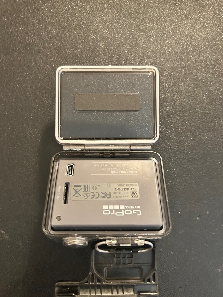 GoPro Hero HWBL1 Action Camera ONLY - Grey WORKS PERFECT | eBay