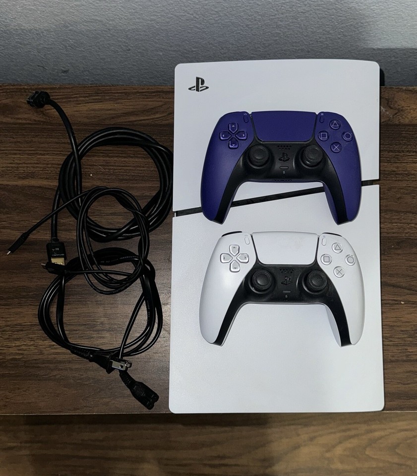 PS5 Digital (Slim Version) With Controllers | eBay