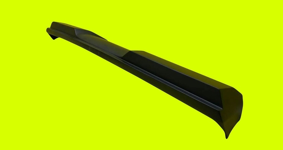 Hummer H3 H3T Fiberglass Visor Spoiler Roof | Black | Front ...