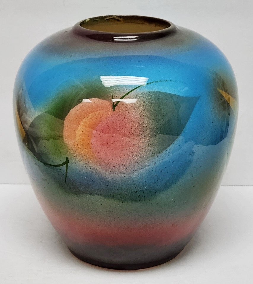 Vintage 1980's Authentic Judith Stiles Southwestern Glazed Ceramic Vase ...