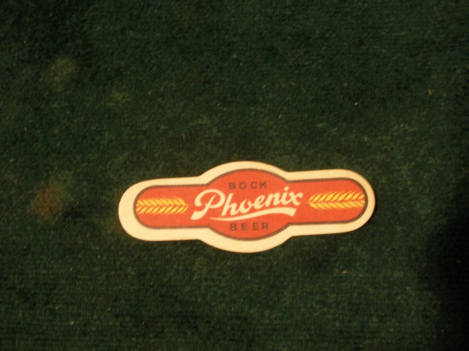 1930's Phoenix Lager Beer Neck Label ~ Bay City, Michigan Mint ORIGINAL ...