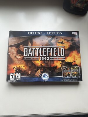 Battlefield 1942: Deluxe Edition PC 3-Discs In Box 2003 EA Games ...