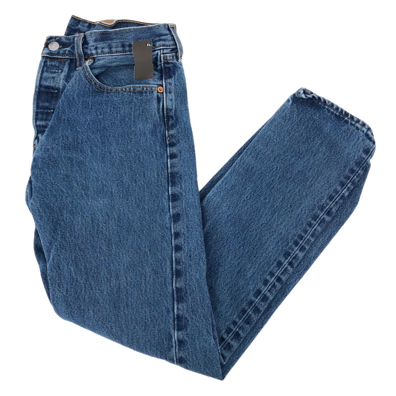 Levi's Blue 501 Denim Straight Jeans | Classic Everyd… - Gem