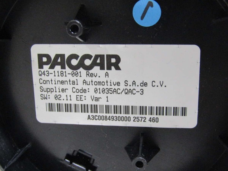 Paccar Peterbilt Tachometer Gauge Up to 3000 RPM Q43-1181-001 | eBay
