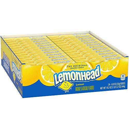 Lemonhead Candy 0.8 Ounce Box Pack of 24 | eBay