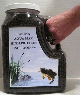 Purina Aqua Max 600 High Protein Fish Food 5/16" | eBay