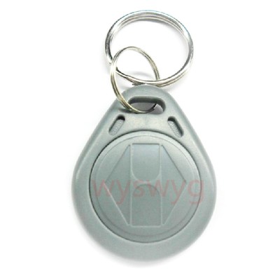 10pcs 125KHz RFID Proximity Gray grey Tag Token Keyfob a Part of Access ...