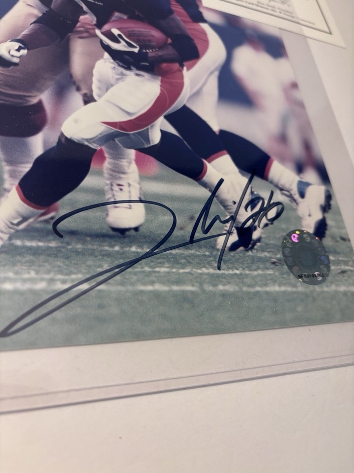 Clinton Portis Autograph Signed 8x10 Photograph NFL Denver Broncos COA ...