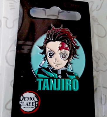 Tanjiro Kamado Demon Slayer Circle Aniplex GEE Enamel Lapel Pin | eBay