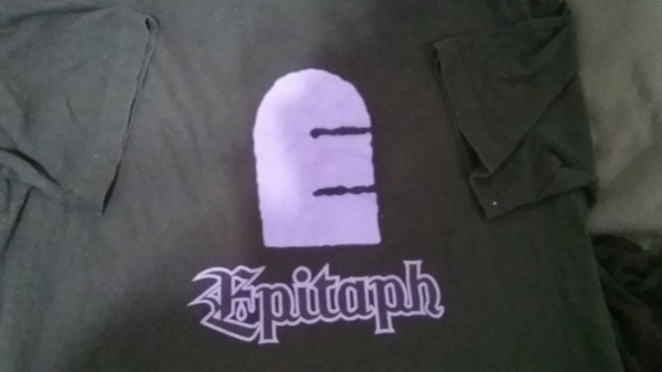 1994 Epitaph Records Rat Fink SHIRT XL 31x23 1 stich very light ...