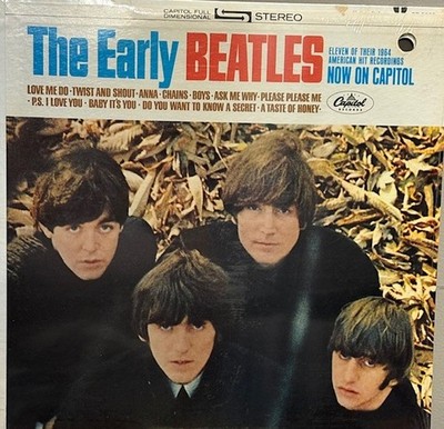 THE BEATLES -THE EARLY BEATLES LP-USA PRESSING -CAPITOL LABEL - SEALED ...