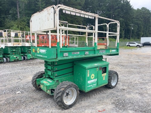 2016 JLG 260MRT 26' 4WD Diesel Rough Terrain Scissor Lift Manlift ...