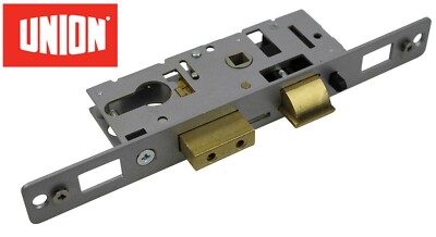Union L22080 Aluminium Door Lock Euro Profile 30.5mm Back Set 48mm pz ...