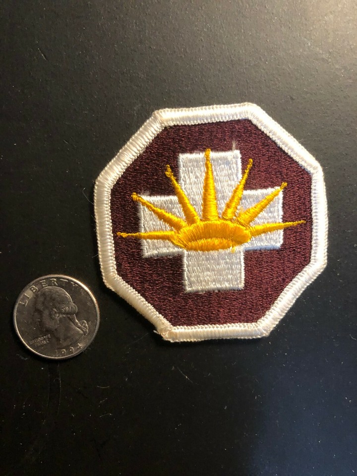 Vintage US Military "8th Medical Brigade "an Embroider PATCH | eBay