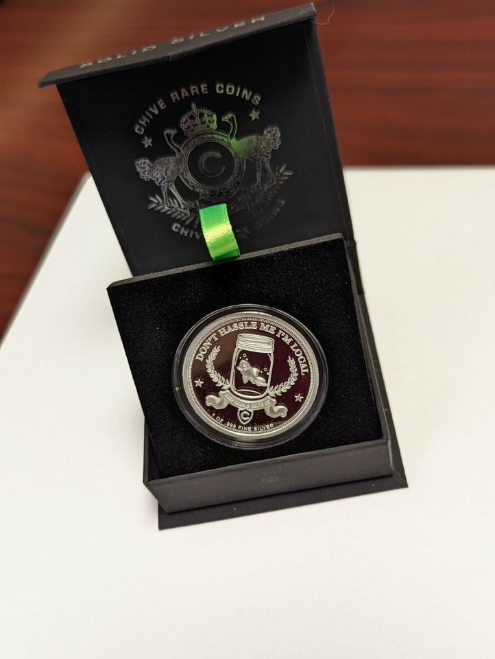 Bill Murray + The Chive 2021 Bob Wiley Coin #194 of 2571 Solid Silver ...