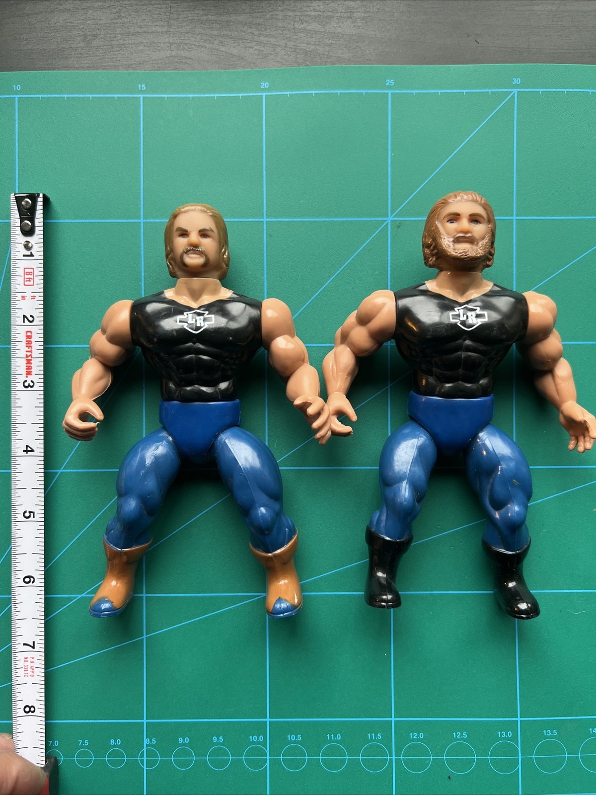 1985 Remco AWA NWA WCW Long Riders Scott Bill Irwin Wrestling Figures ...